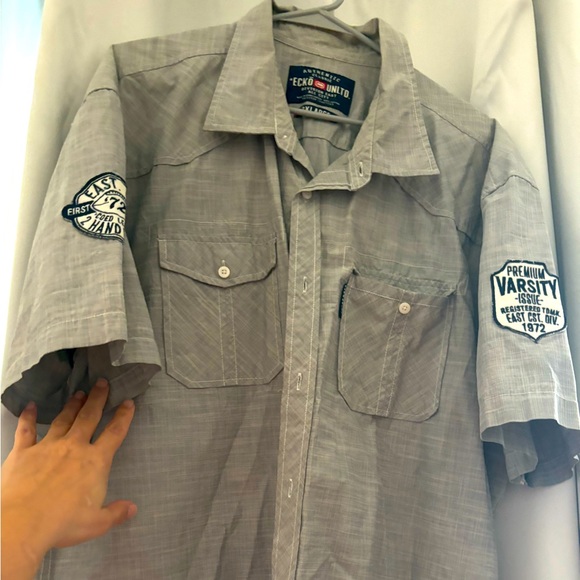 Echo | Shirts | Echo Unltd Mens Button Down Dress Shirt | Poshmark